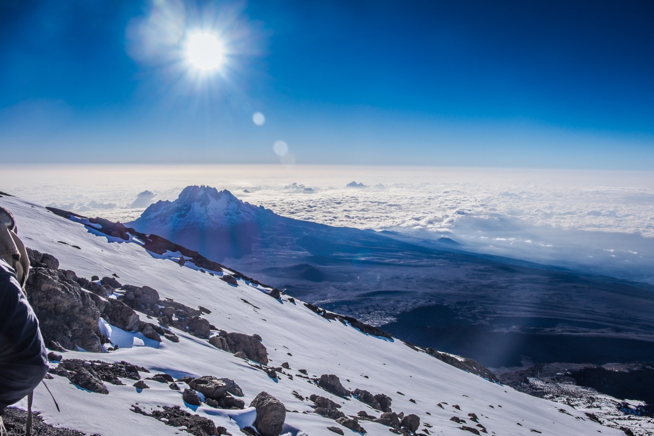 Kilimanjaro Day 8-9: Summit Time Is Glacier Time, Earth Curvature ...